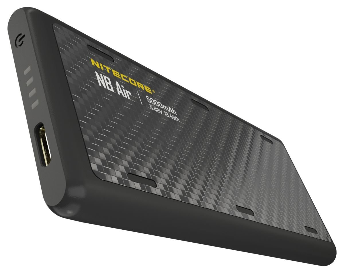 Batterie externe ultralégère de poche Nitecore NB Air 5000 Power Bank