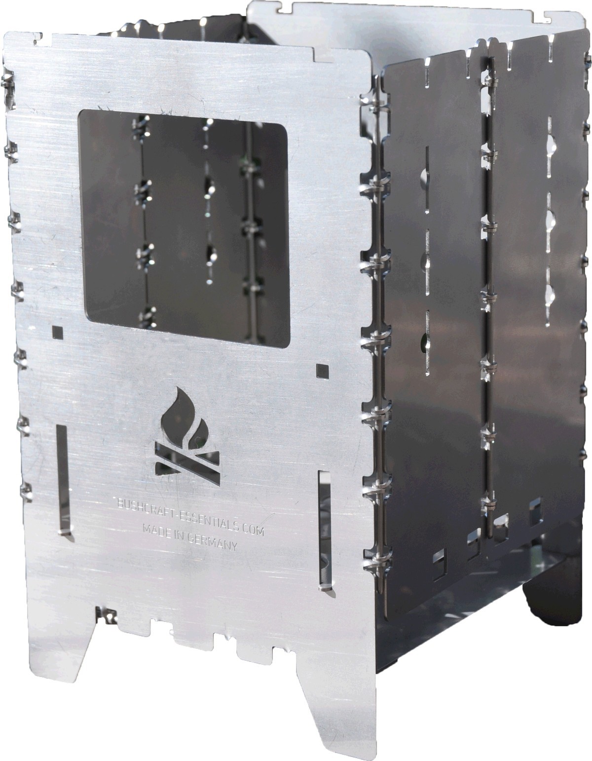 Réchaud bois Bushbox XL Combination Kit - Acier inoxydable - Pliable ...