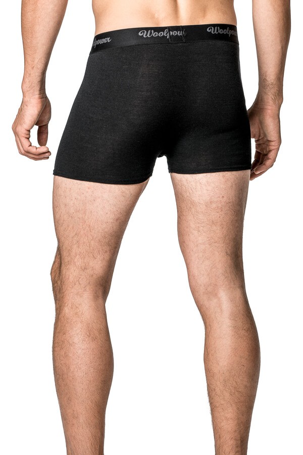 Caleçon Woolpower Boxer Briefs M’s Lite en laine mérinos. Coupe ...