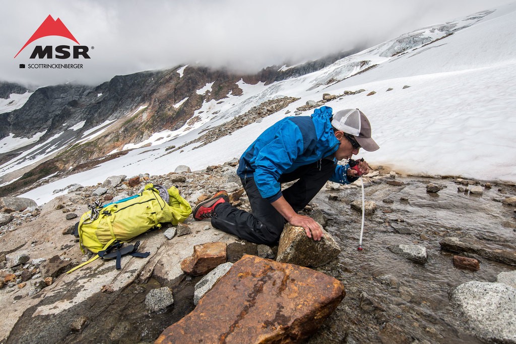 Microfiltre à eau TrailShot de Msr - Pour filtrer l'eau en randonnée ...
