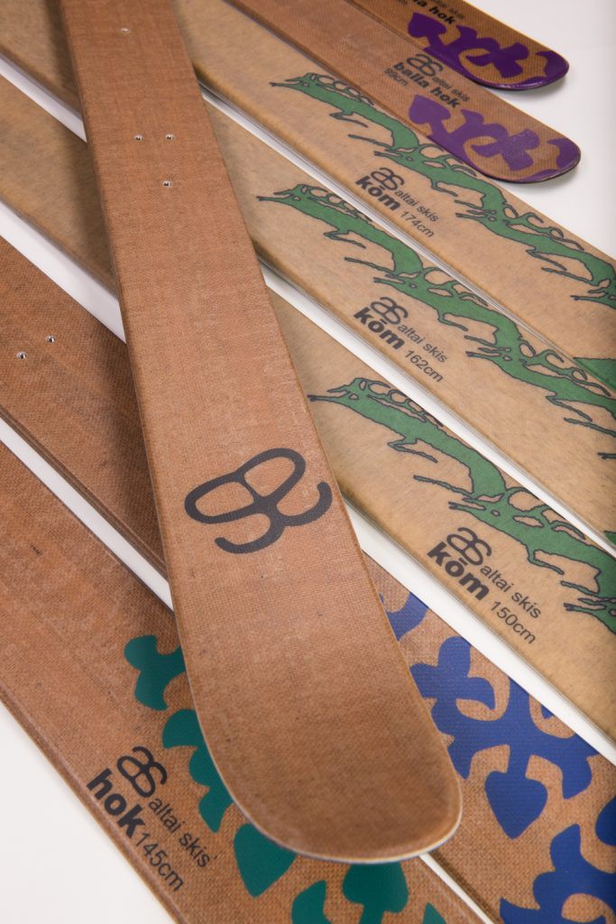 Ski-Raquette Altai Hok : skis de randonnée nordique / raquettes à neige