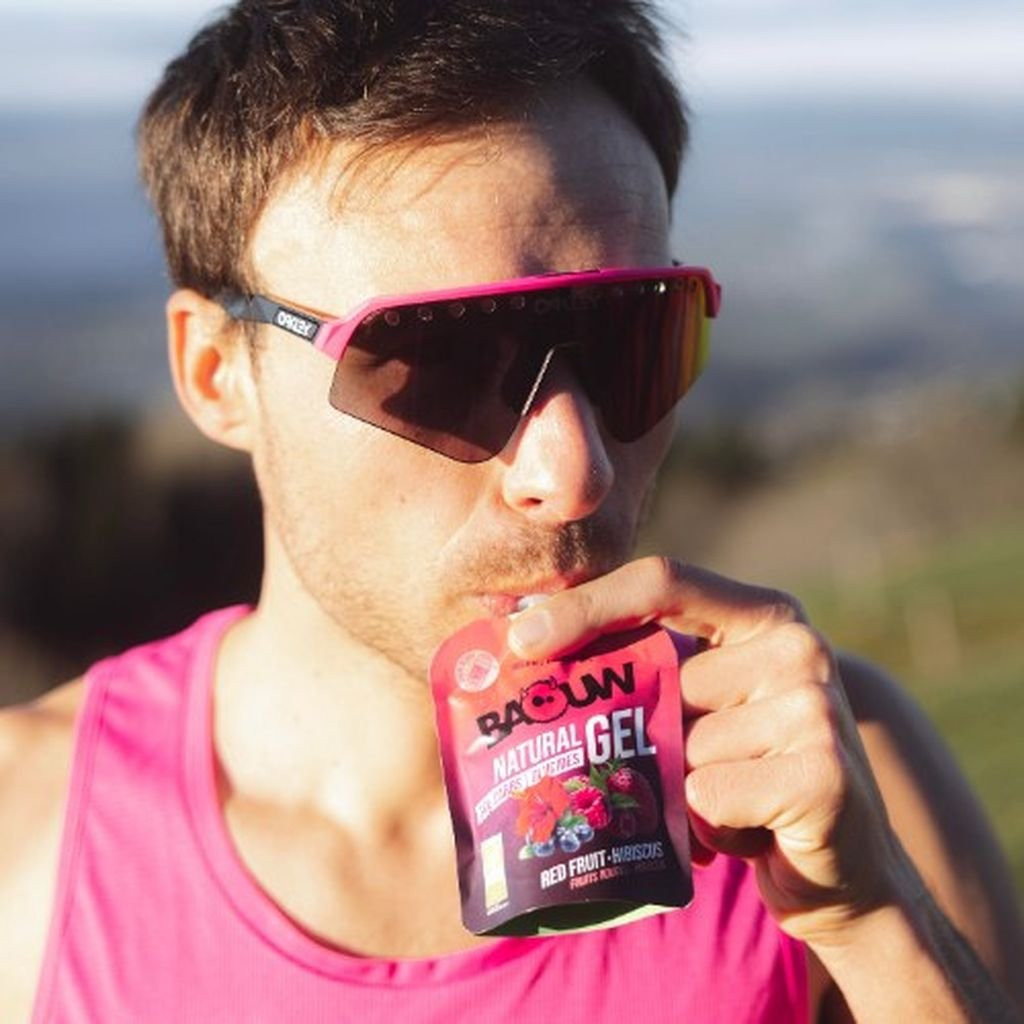 Gel énergétique pour efforts intenses Baouw Fruits Rouges-Hibiscus