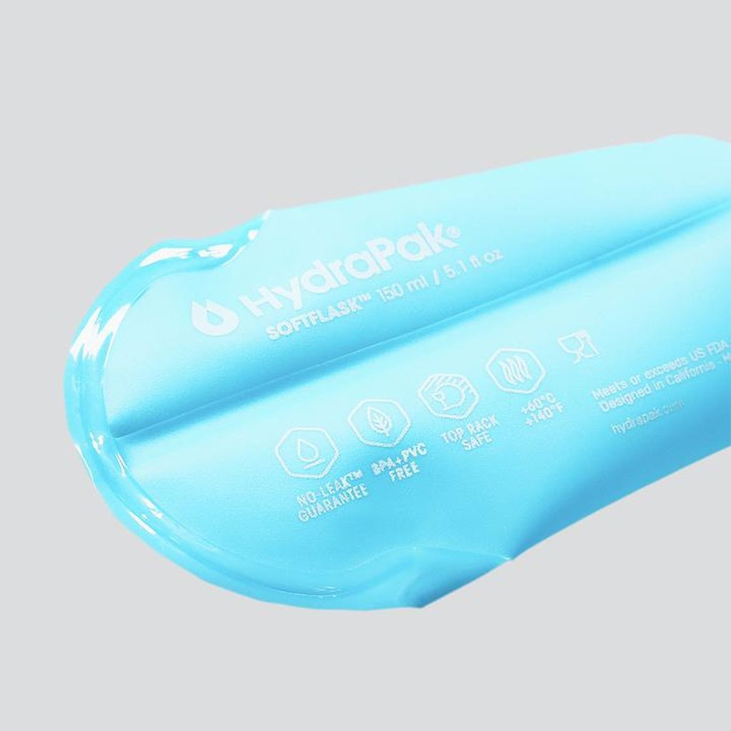 Flasque souple Hydrapak Softflask 150 ml - Gel, purée, compote - Trail et endurance