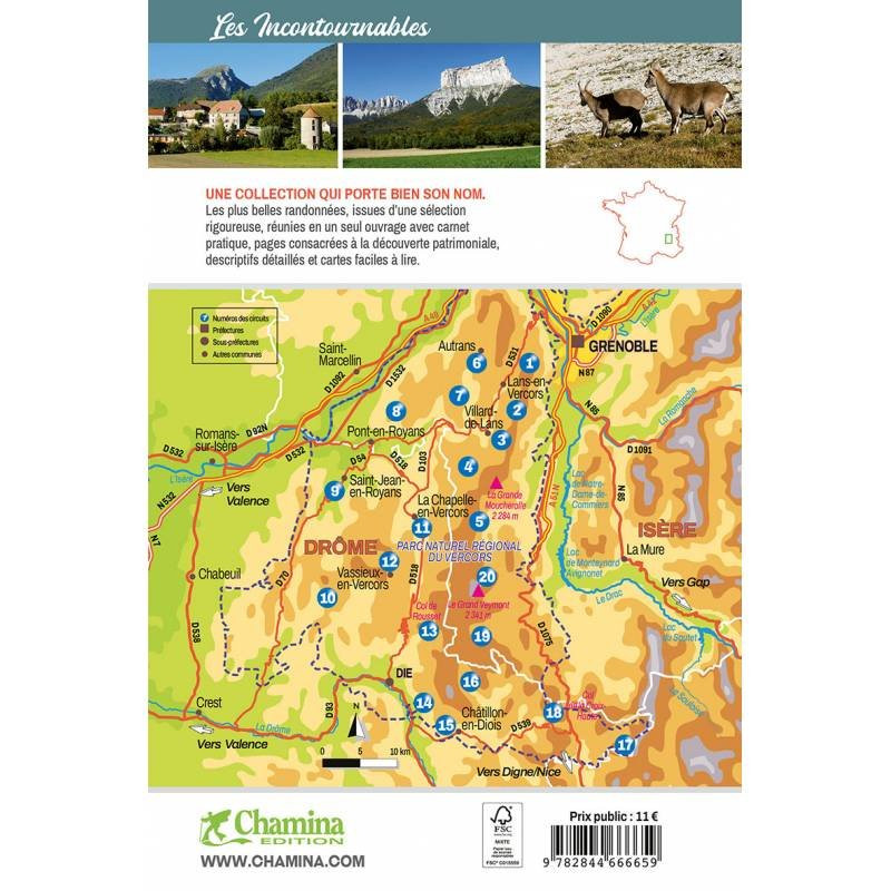 Guide de Randonnée "Le Vercors" – 20 Itinéraires Incontournables ...