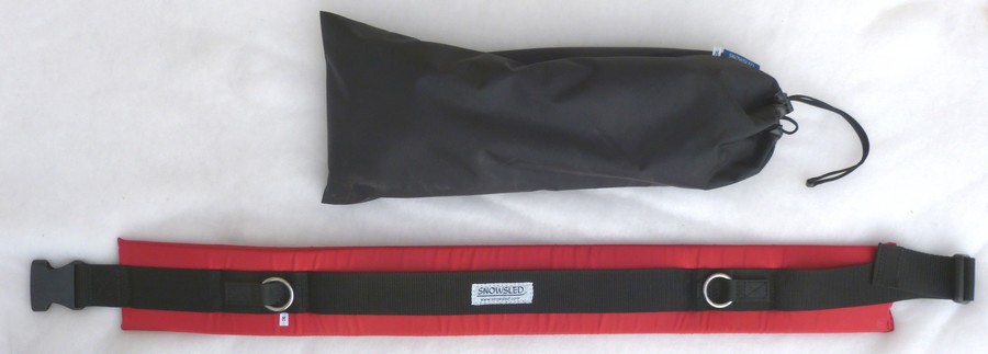 Pack Pulka Eco Trail : pulka Trail + harnais Snowsled + cordes de traction