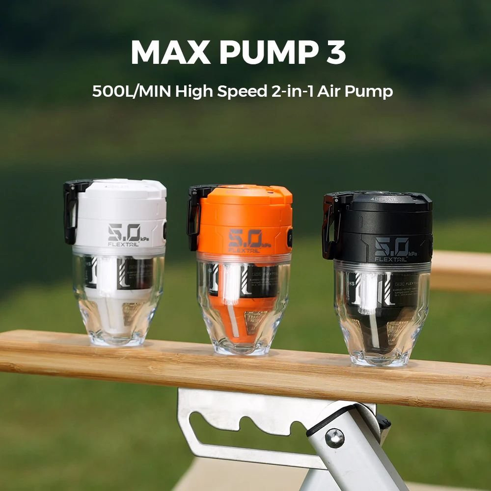 Mini pompe légère Flextail Max Pump 3 pour le camping et la plage