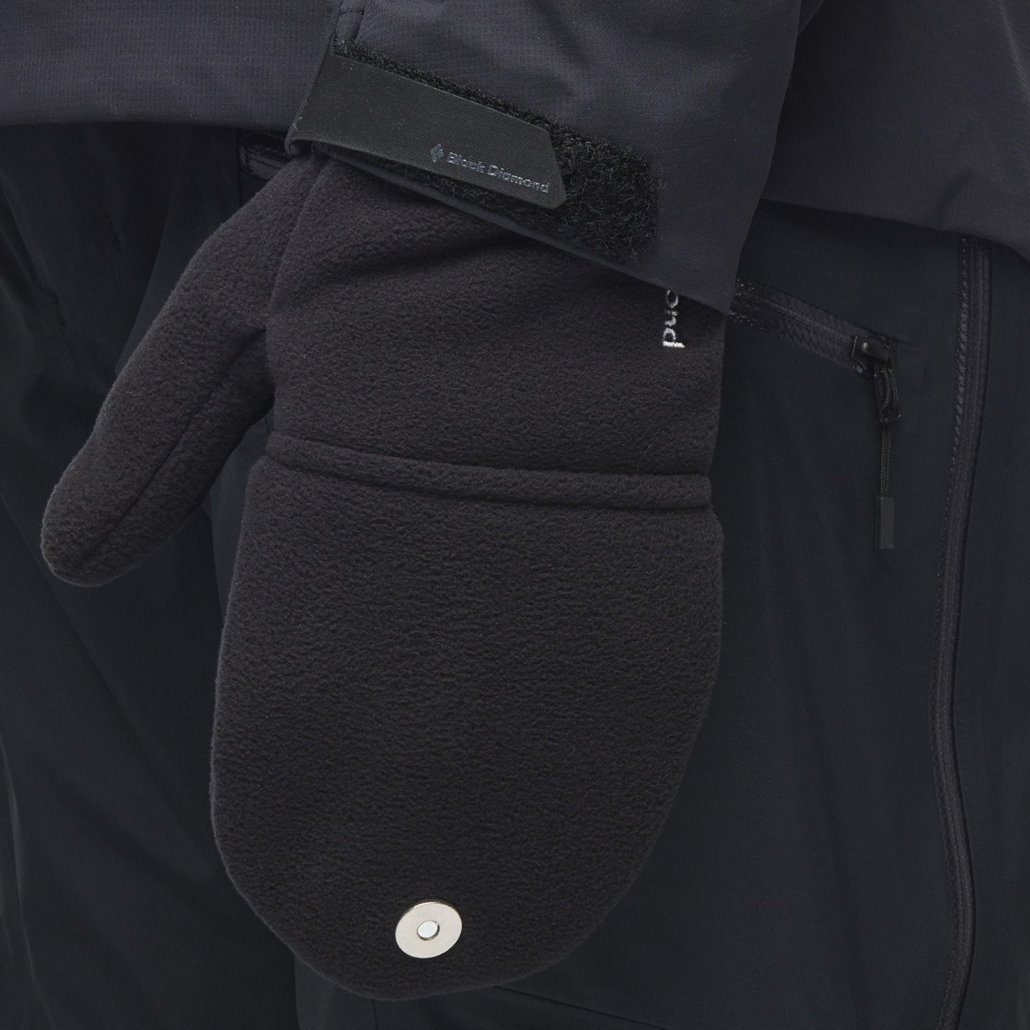 Moufles-mitaines chaudes et coupe-vent Black Diamond Windweight Mitts