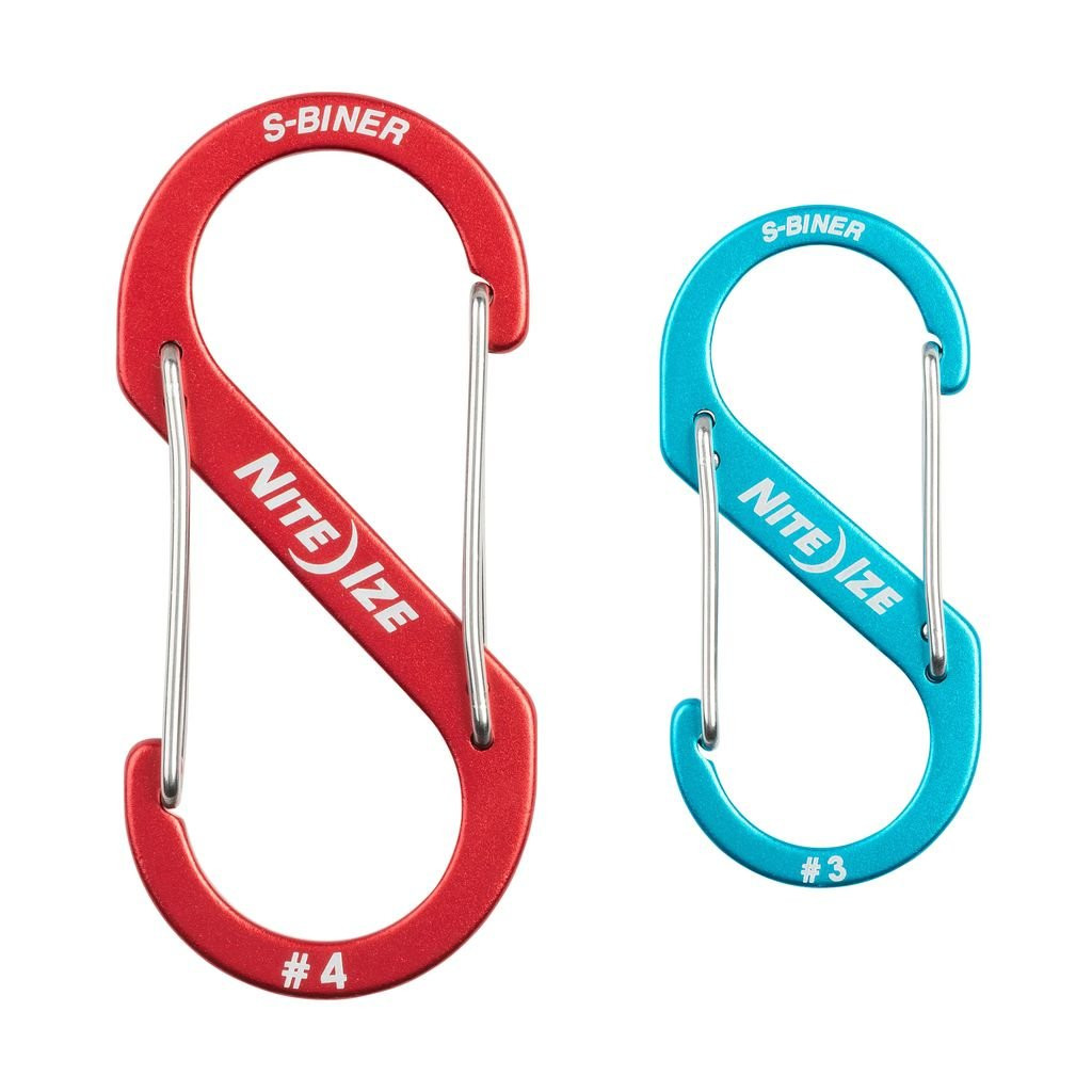 Mousqueton à deux ouvertures Nite Ize S-Biner Aluminum Dual Carabiner M