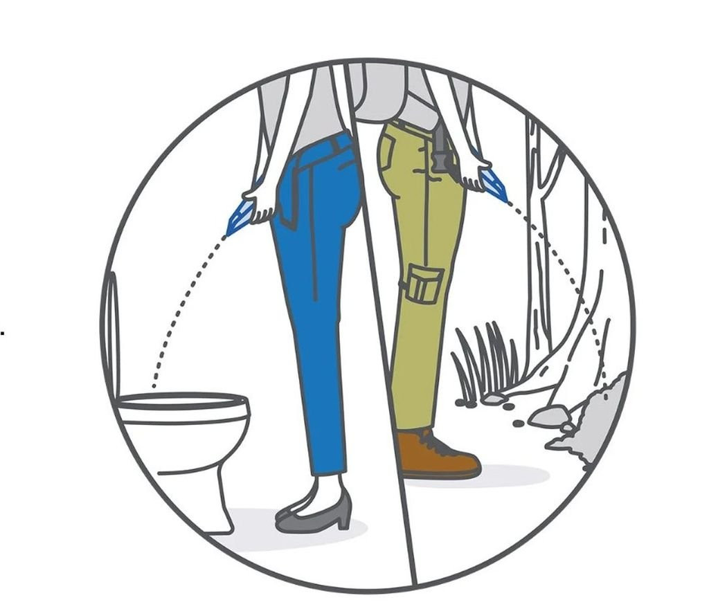 Humangear GoPee Pisse-Debout pliabe et réutilisable