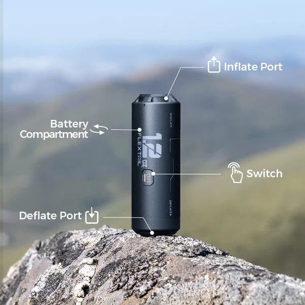 Mini pompe ultralégère Flextail Zero Pump pour le bivouac et la randonnée