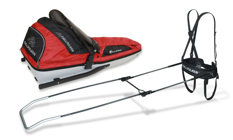 Pulka enfant Fjellpulken complète - Modèle simple