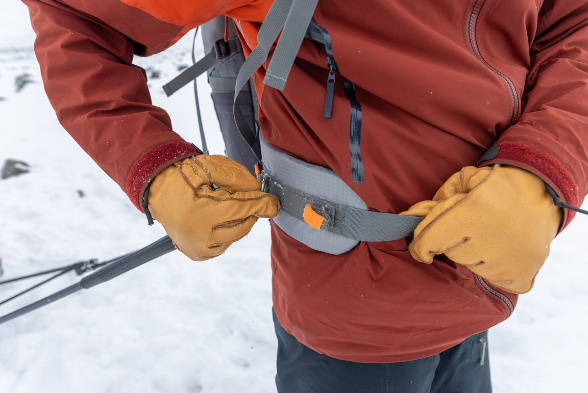 Sac à dos Fjellpulken Backpack 35 pour tracter une pulka