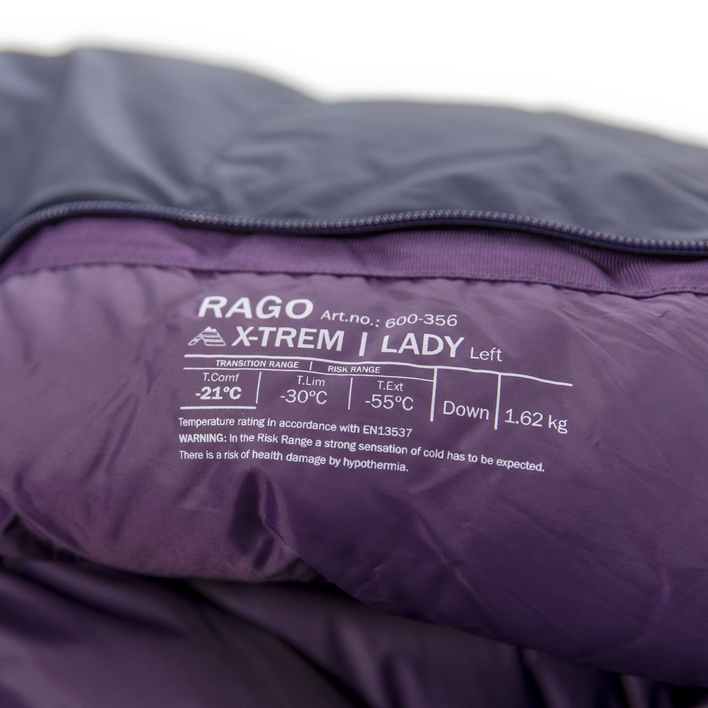 Sac de couchage d’hiver -21°C Helsport Rago X-Trem Lady