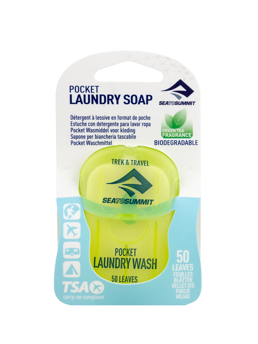 Lessive en feuille - Format de poche pour la randonnée et les voyages ...