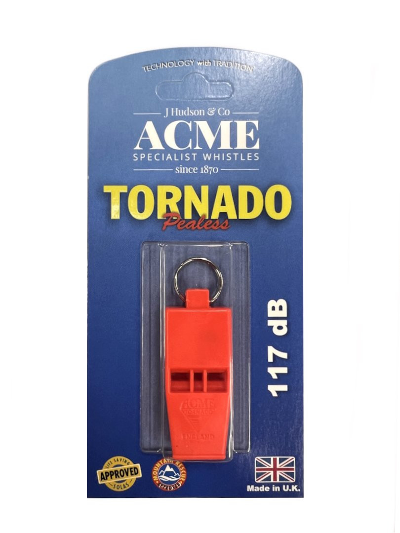 Sifflet Acme Tornado Whistle Slimline : léger et puissant 117 décibels