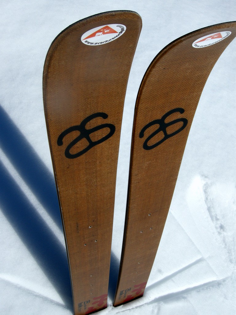 Skis Altai Hok : skis de randonnée nordique / raquettes à neige