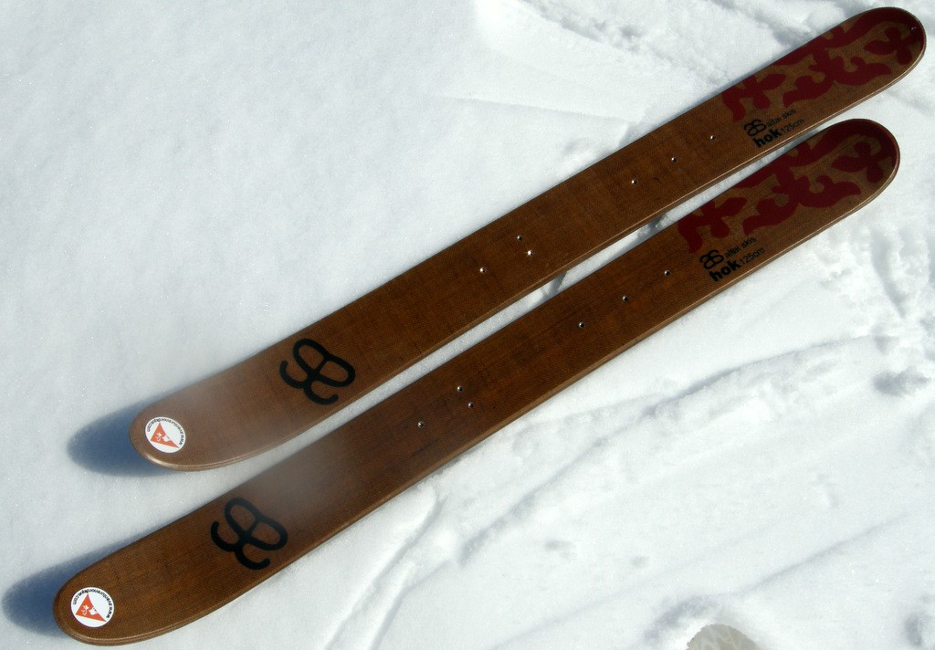 Skis Altai Hok : skis de randonnée nordique / raquettes à neige