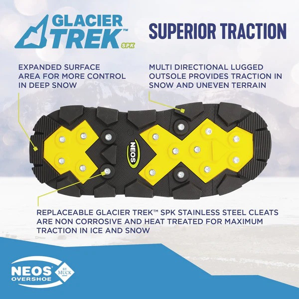 Sur-chaussures Explorer Glacier Trek SPK : Surbottes de protection ...