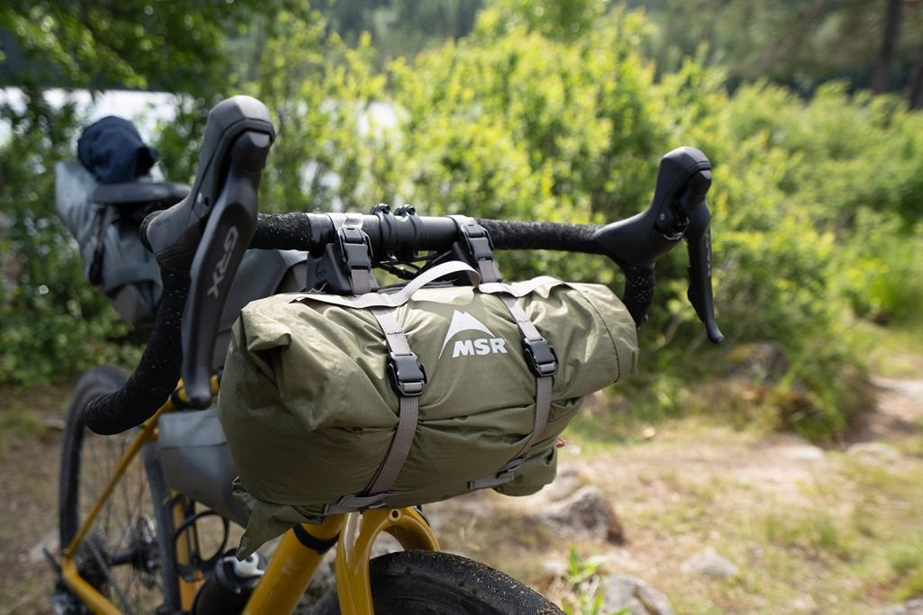 Tente pour vélo MSR Hubba Hubba Bikepack 2 - bikepacking, cyclotourisme ...