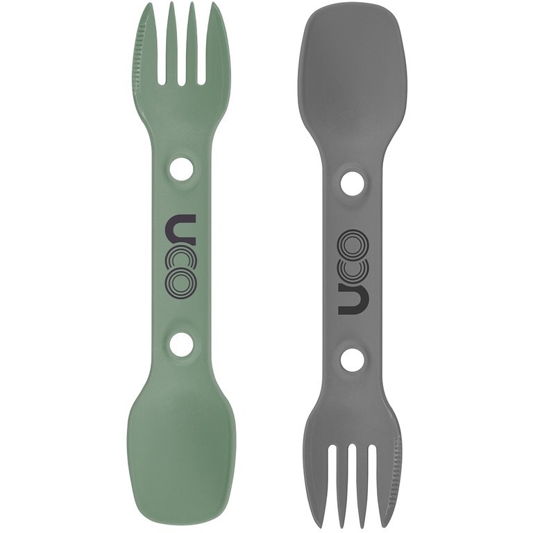Pack 2 couverts UCO Utility Spork : couvert 3 en 1 - cuillère ...