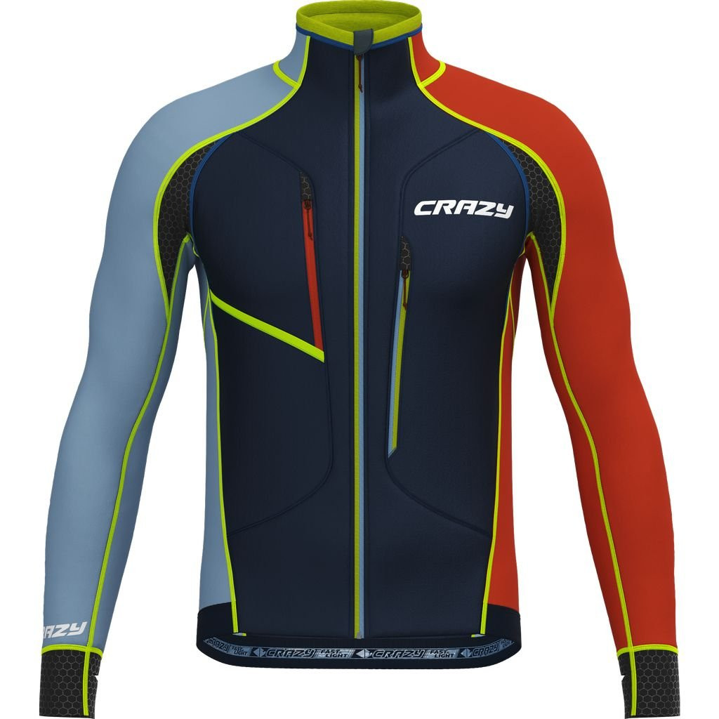 Veste de montagne zippée technique, extensible et légère Crazy Pull Acceleration Man